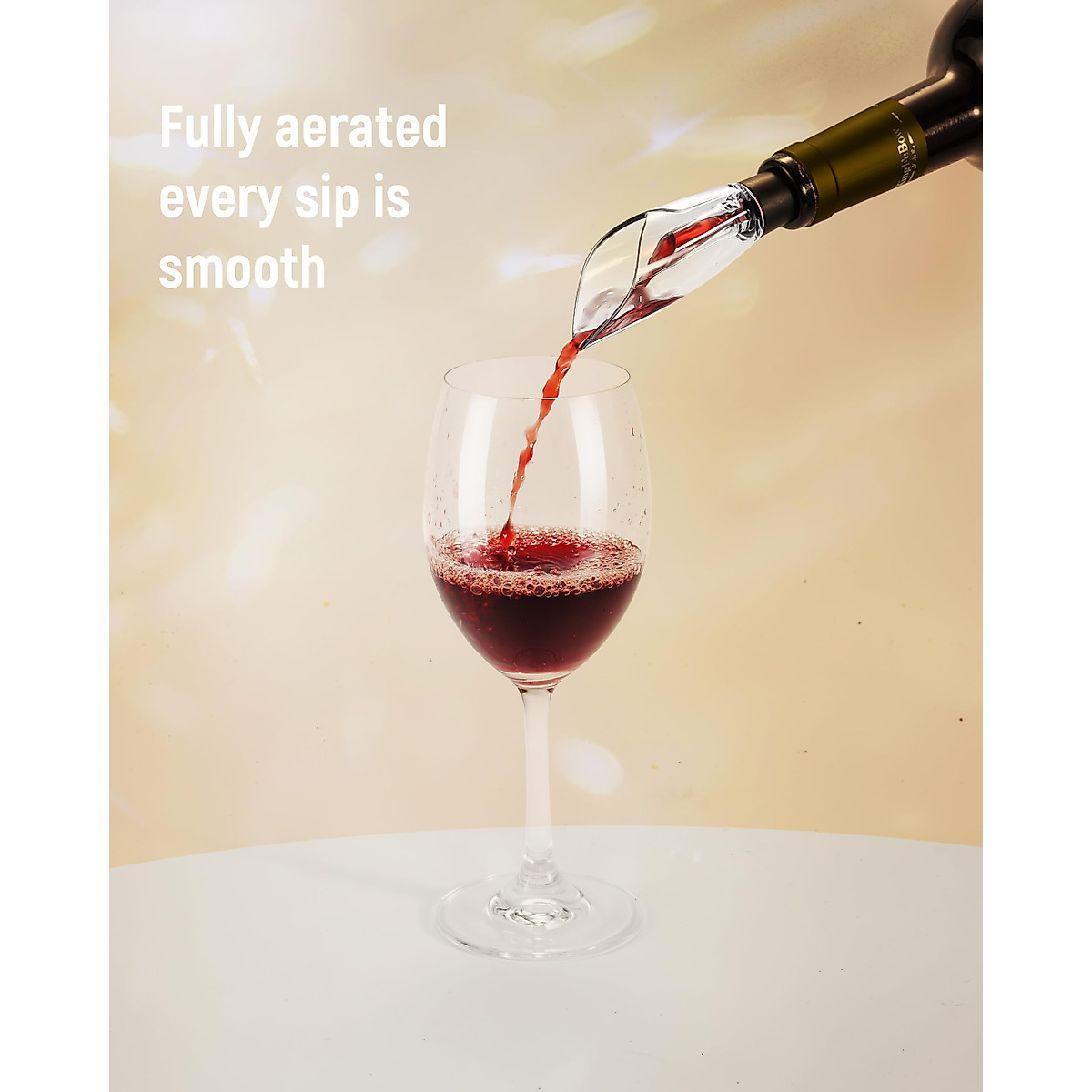 Electric Wine Opener Set - Premium Wine Gifts with Wine Opener, Foil Cutter, Wine Aerator, Vacuum Stopper, and Elegant Gift Box - Ideal Christmas Gift for Unforgettable Moments