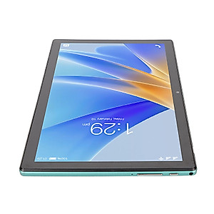 DAUERHAFT Tablet PC, Night Reading Mode 8MP Front 16MP Rear Dual Speakers HD Tablet 100-240V 6GB 128GB for Travel (US Plug)