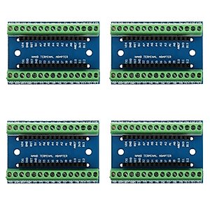BOJACK Nano V3.0 3.0 Controller Terminal Adapter Expansion Board Nano IO Shield Simple Extension Plate for Arduino Nano AVR ATMEGA328P（4PCS）