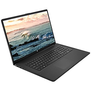 HP 17 17.3" Touchscreen HD+ Business Laptop[Windows 11 Pro], 12th Gen Intel 10-Core i7-1255U, 64GB RAM, 1TB PCIe SSD, Iris Xe Graphics, Numeric Keypad, WiFi, Bluetooth 5, USB, HDMI, w/Battery