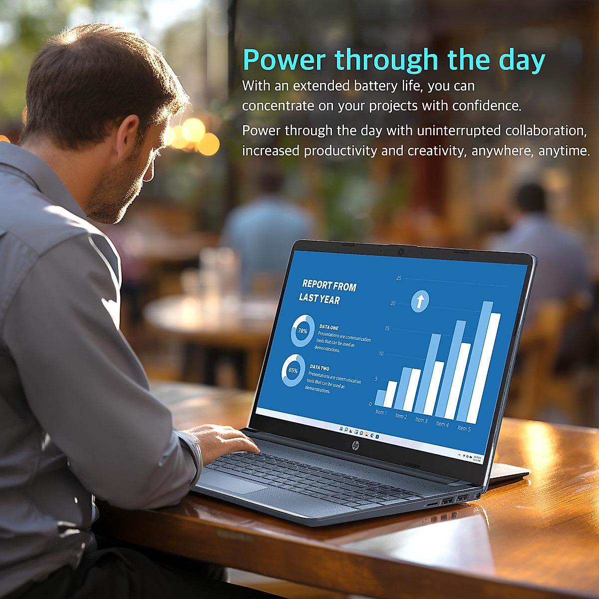 HP Pavilion x360 2-in-1 Laptop, 14" Full HD Touchscreen, Intel i3-1215U, 8GB DDR4 RAM, 1TB PCIe SSD, Intel Iris Xe Graphics, HD Camera, B&O Audio, Windows 11, Blue, 32GB Hotface USB Card