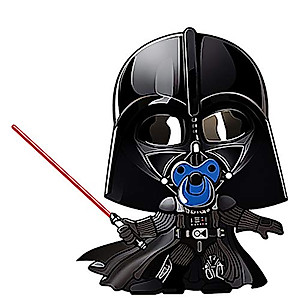 Baby Darth Vader BLU, Sticker Baby on Board - Character Height 3,95 Inch…