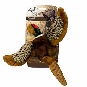 ALL FOR PAWS Classic Dog Pheasant Toys, Squeaky Dog Toys Stuffed Animal Dog Hunting Plush Toy, Large