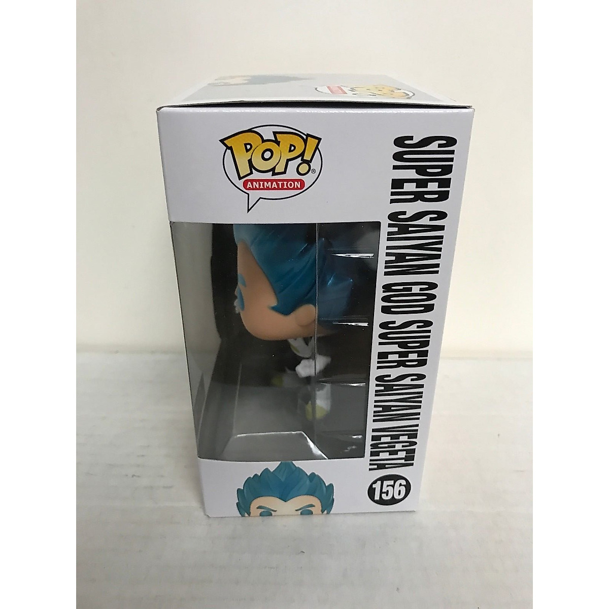 Funko Pop Dragonball Z Super Saiyan God Metallic Blue Vegeta Exclusive VInyl FIgure