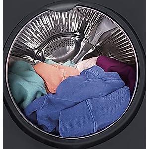 Haier QFW150SSNWW 24" Frontload Washer with 2.4 cu. ft. Capacity 16 Cycles Electronic Controls Built-in Wi-Fi Connect in White