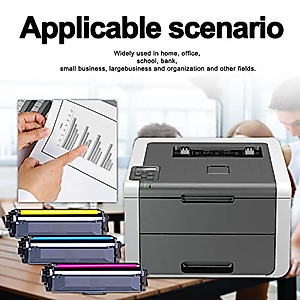 HIYOTA Compatible 3 Pack (1C/1M/1Y) TN-225 TN-225C TN-225M TN-225Y Toner Cartridge Replacement for Brother TN 225 HL-3170CDW 3180CDW MFC-9330CDW 9340CDW DCP-9020CDN Printer