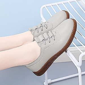 Women's Spring and Summer New Soft Sole Casual Comfortable Light Waterproof Casual Shoes Shoes for Women Dressy Casual Grey