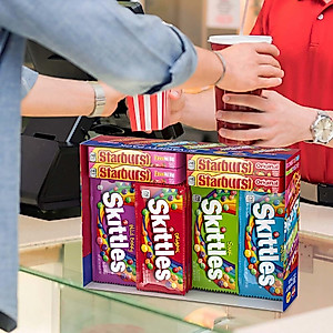 SKITTLES & STARBURST Variety Pack Full Size Chewy Candy Assortment, 62.79 oz, 30 Count