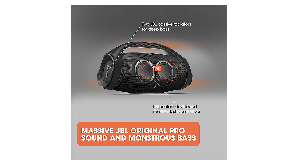 JBL Boombox 2 - Waterproof Bluetooth Speaker with 24h Play
