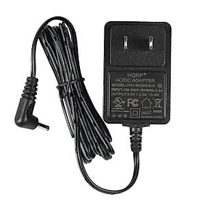 HQRP AC Adapter Compatible with PlayStation 3 Energizer Power & Play Charging System PDP Power Supply Cord Adaptor + Euro Plug Adapter
