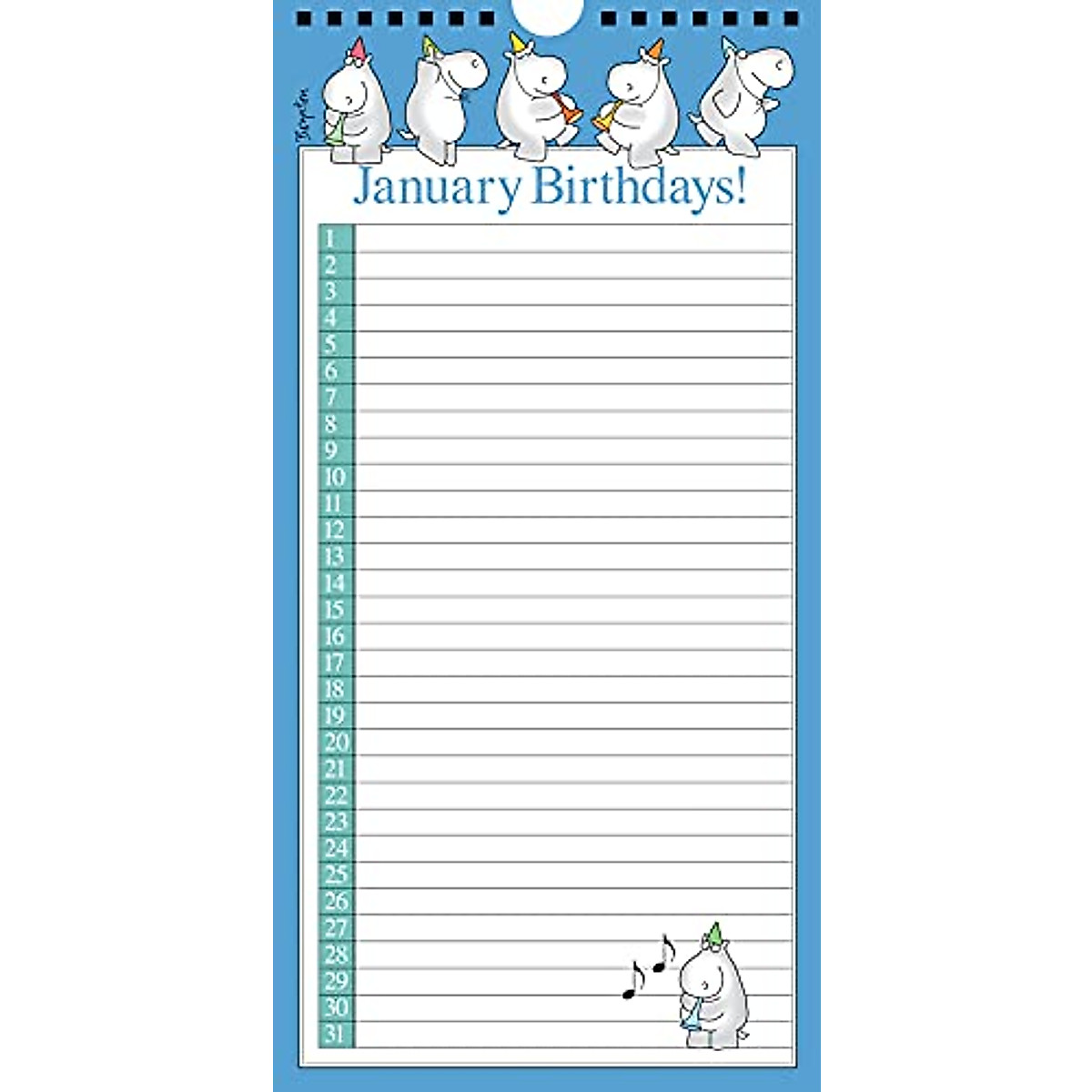 Mom's Birthday Calendar (revised edition)