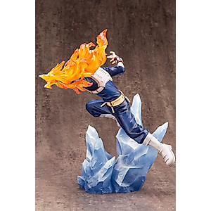 Kotobukiya My Hero Academia: Shoto Todoroki (Version 2) ARTFX J Statue, Multicolor
