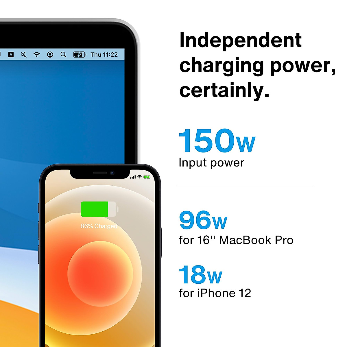 iVANKY FusionDock 1 M4 MacBook Pro Docking Station with 150W Power Adapter, 12-in-2 Dual 4K@60Hz Monitor Dock for MacBook M1/M2/M3 Pro/Max Display Dock 2HDMI 2.0, 96W PD, 6 USB, Ethernet SD/TF Audio
