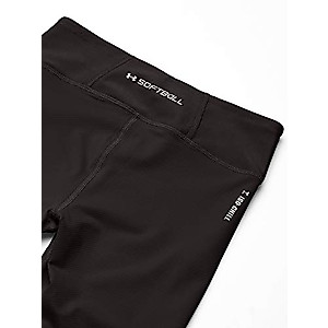 Under Armour Softball Slider 20, Black (001)/Silver, Youth X-Large