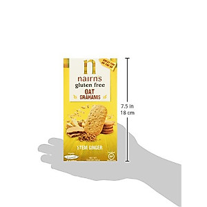 Nairn's Gluten Free Stem Ginger Oat Grahams, 5.64oz