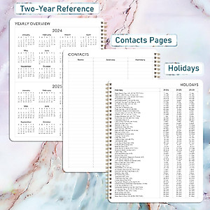 2024-2025 Planner - Academic Planner 2024-2025, Jul. 2024-Jun. 2025, 8''x10'', Planner 2024-2025 Daily Weekly and Monthly with 12 Printed Tabs