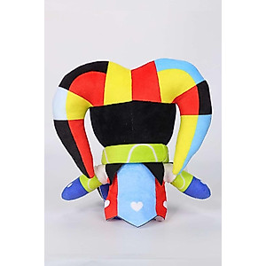 Oumelfs Clown Plush Toy Demon Plush Plushies Figure Stuffed Animal Pink Pig Doll Anime Soft Pillow Kids