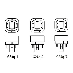 Sylvania 20669 Compact Fluorescent 4 Pin Double Tube 4100K, 26-watt