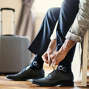 Jeasona 60th Birthday Gifts for Men Funny Fun Black Crew Cotton Socks