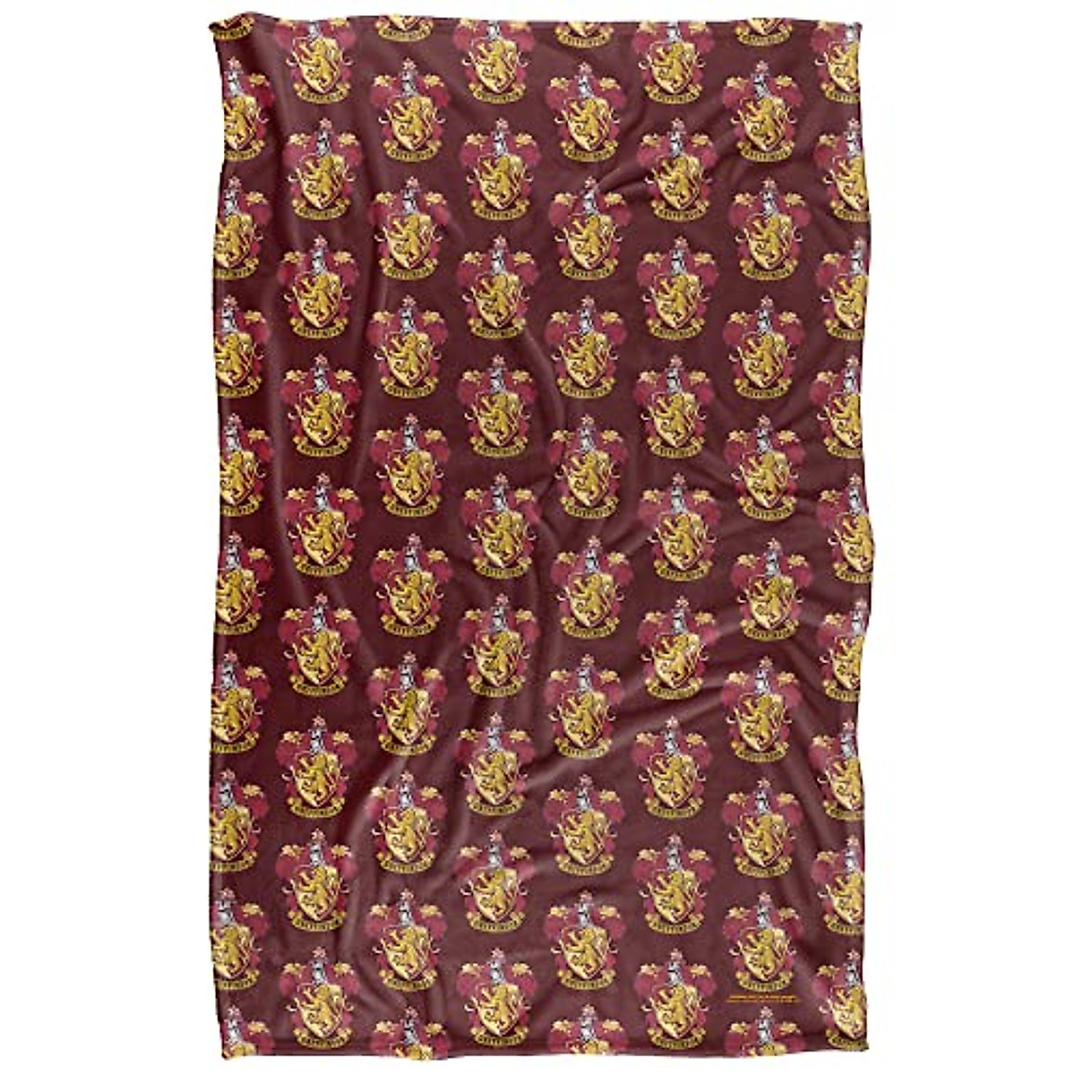Harry Potter Gryffindor Crest Tile Pattern Silky Touch Super Soft Throw Blanket 36" x 58",Gryffindor Crest