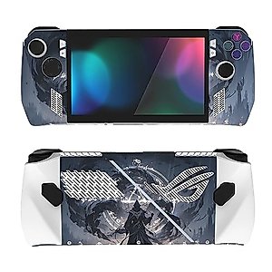 PlayVital 2 Set Protective Skin Decal for ROG Ally, Custom Stickers Vinyl Wraps for ROG Ally Handheld Gaming Console - Runecaster