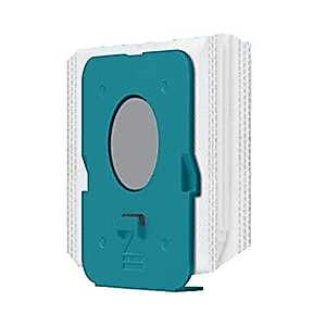 Moupaa 10 Pack Clean Station Dust Bag Replacement for Samsung VCA-ADB95 Bespoke Jet Cordless Stick Vacuum Accessories Parts (25cm/9.8in)