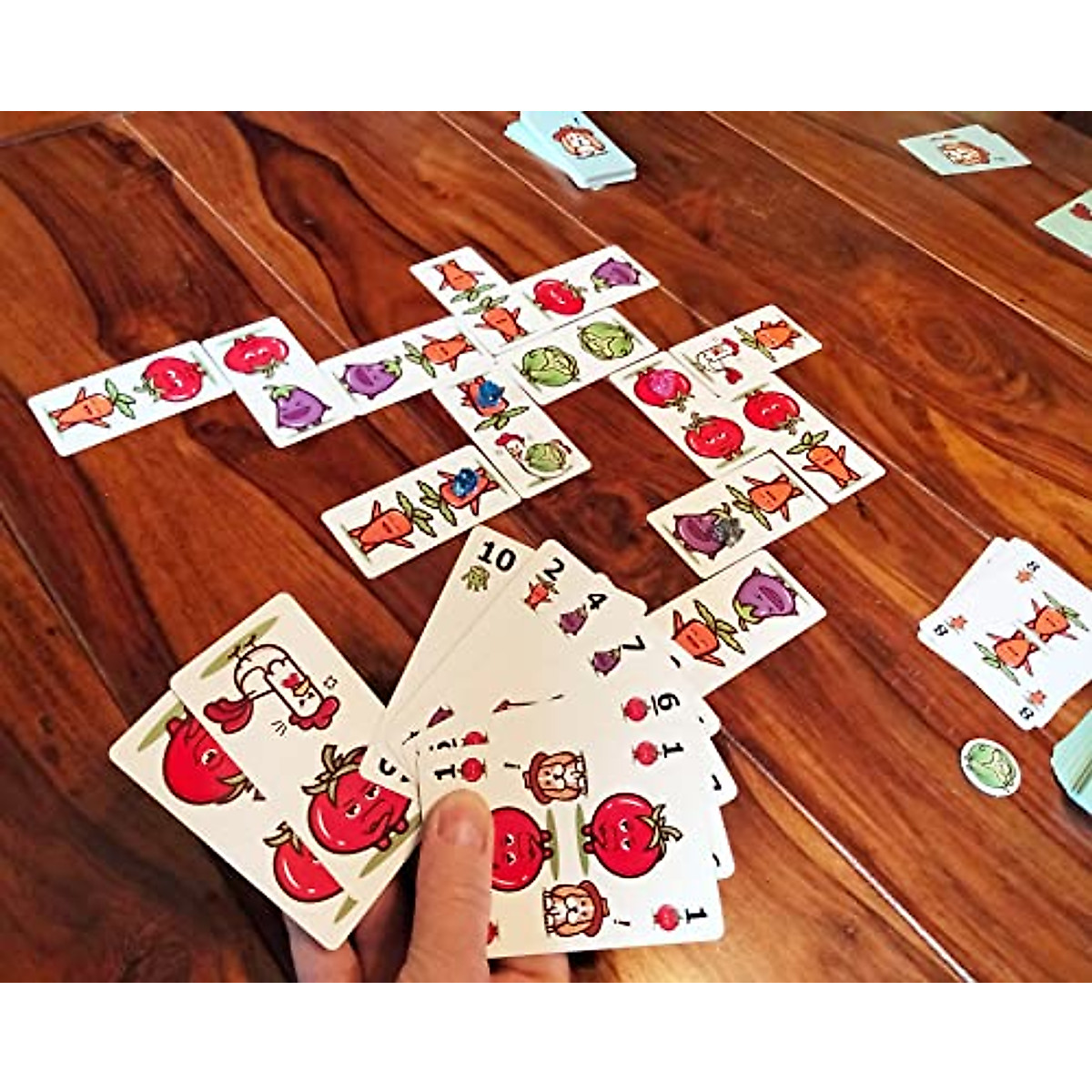 Cabbage & Rooster, A Card & Tile Game