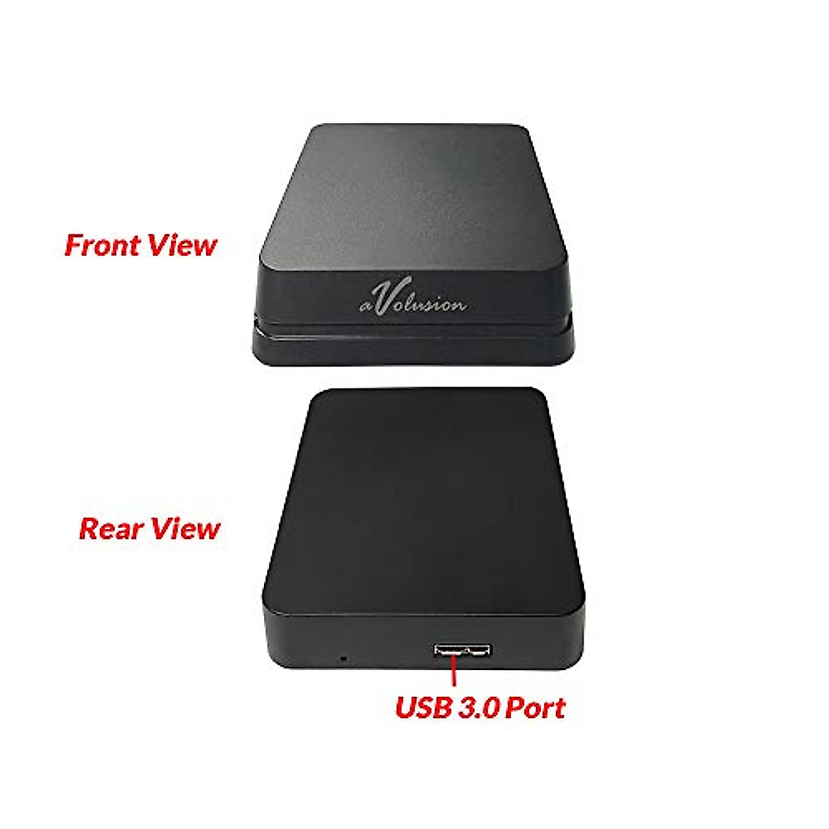 Avolusion Mini HDDGear Pro 4TB USB 3.0 Portable External Gaming Hard Drive (Compatible with Xbox One, Pre-Formatted)