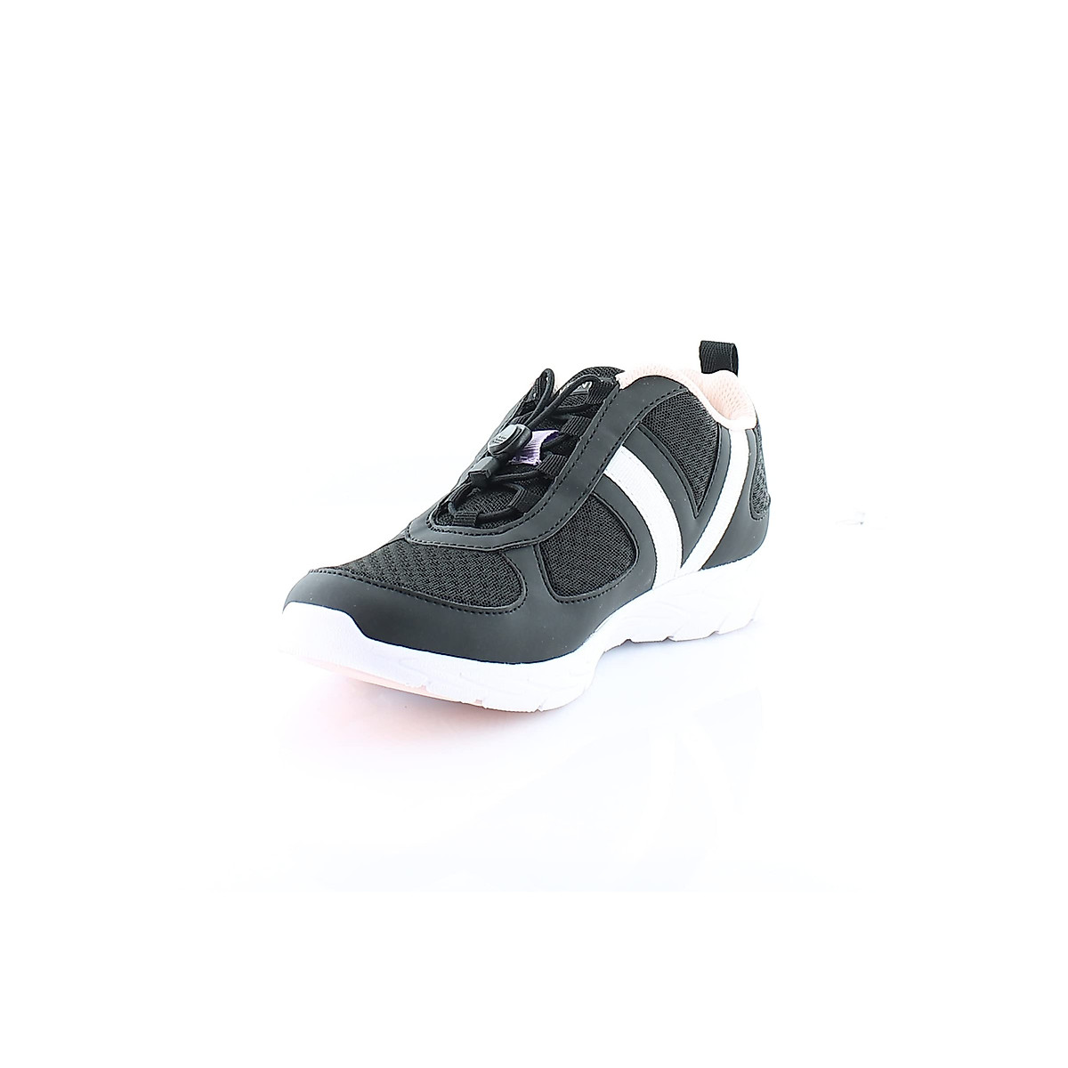 Vionic Women's Brisk Maren Leisure Sneakers - Supportive Walking Shoes That Include Three-Zone Comfort with Orthotic Insole Arch Support, Medium and Wide Fit Black 7 Medium US