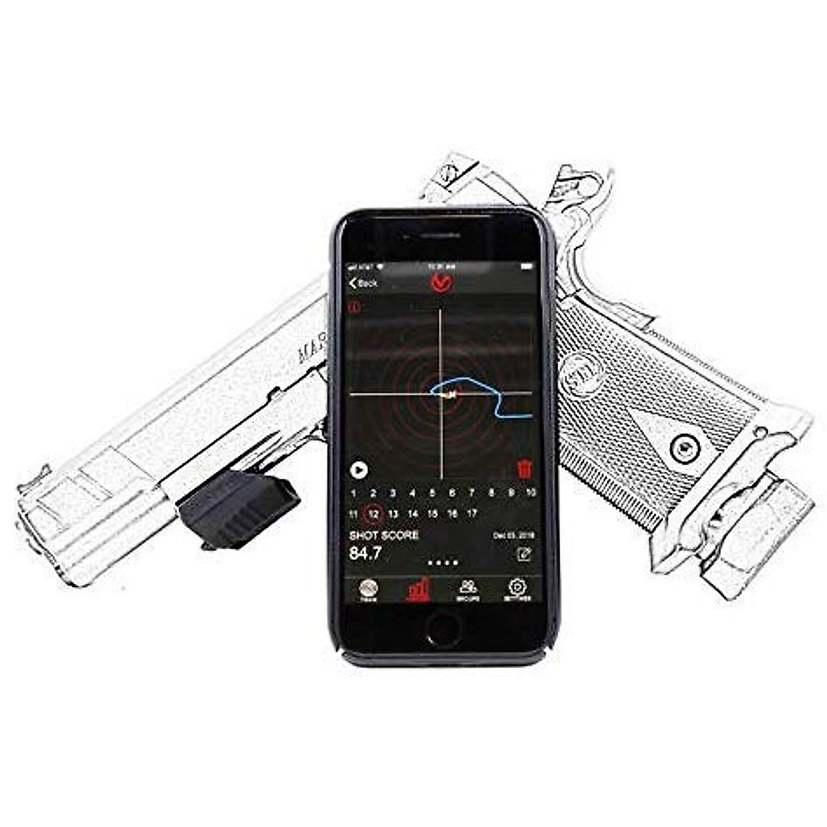 Mantis X10 Elite Shooting Performance System - Real-time Tracking, Analysis, Diagnostics, and Coaching System for Firearm Training - MantisX
