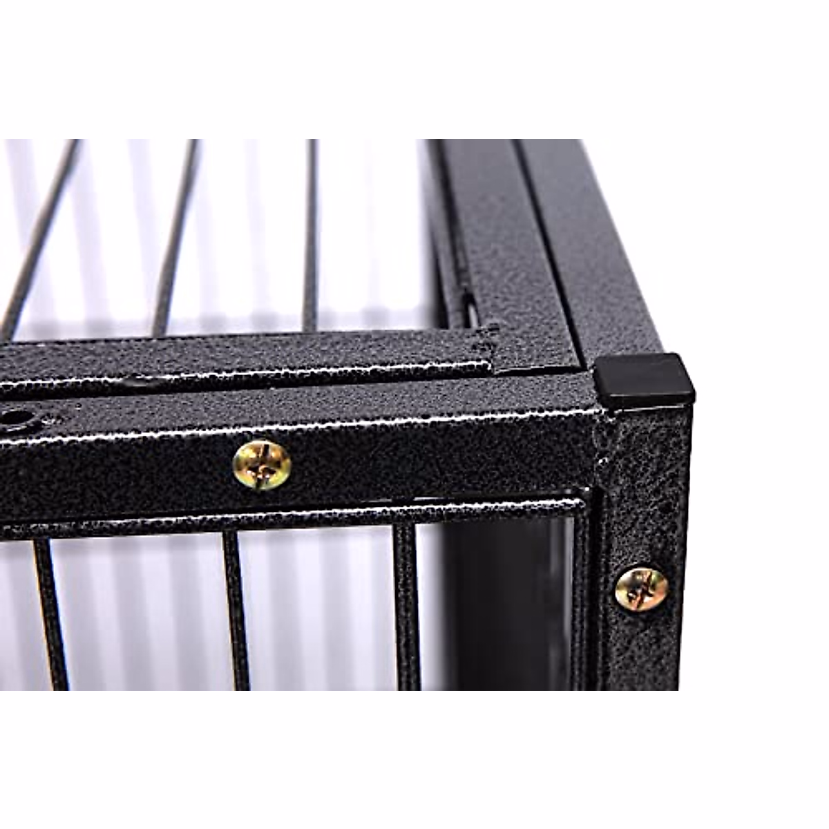 New 37" Homey Pet Two Tier Pet Dog Cat Cage with Feeding Door and Bowls