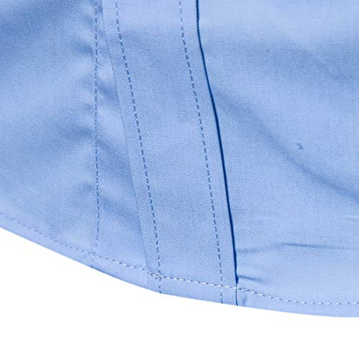 LOCALMODE Mens Casual Plain Button Down Easy Care Cotton Dress Shirts Slim Fit Business Long Sleeve Formal Shirts Wine Red Medium