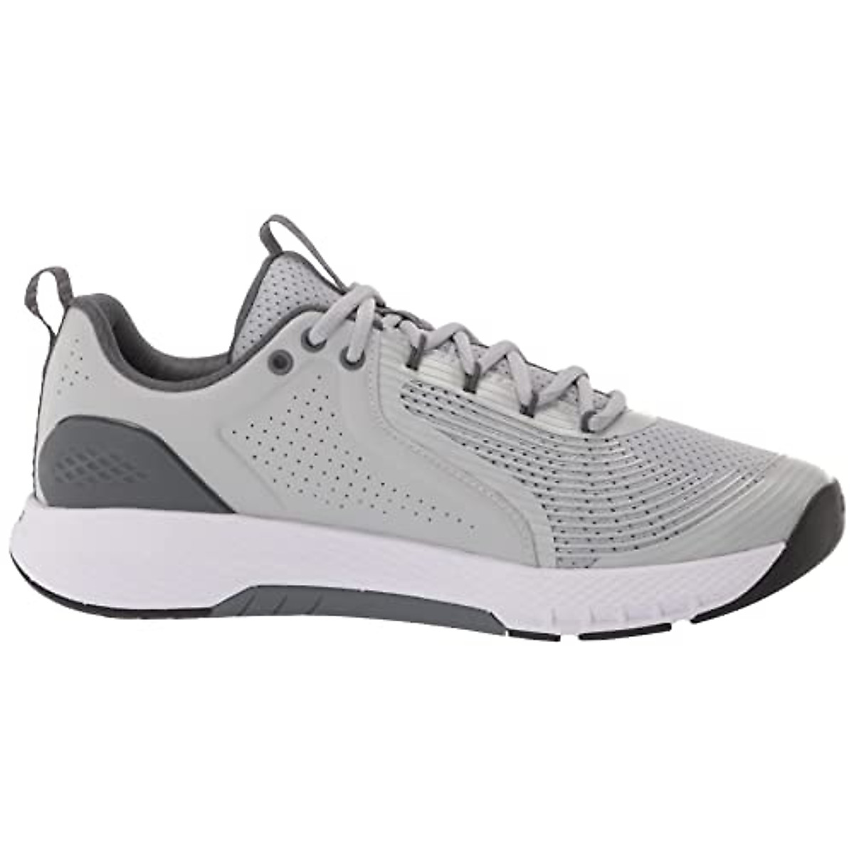 Under Armour Men's Charged Commit Tr 3, Mod Gray (105)/Black, 10.5 Medium US