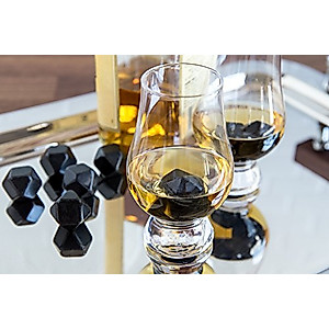 Outset Chillware Whiskey Stones, Granite, Set of 9