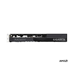 Gigabyte Radeon RX 6600 Eagle 8G Graphics Card, WINDFORCE 3X Cooling System, 8GB 128-bit GDDR6, GV-R66EAGLE-8GD Video Card