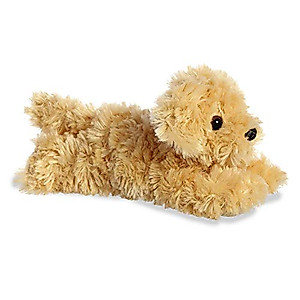 Aurora® Adorable Mini Flopsie™ Ginny Goldendoodle™ Stuffed Animal - Playful Ease - Timeless Companions - Gold 8 Inches