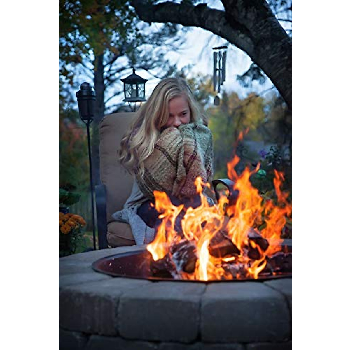 Walden Backyards Natural Sure-Fire Starters, Best for Wood Fires and BBQ Grills, 24 Pack