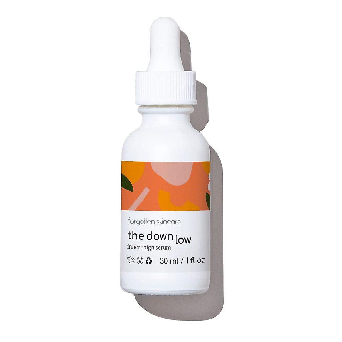 Forgotten Skincare The Down Low Inner Thigh Serum for Razor Burn, Ingrown Hairs & Dark Spots On Bikini Area