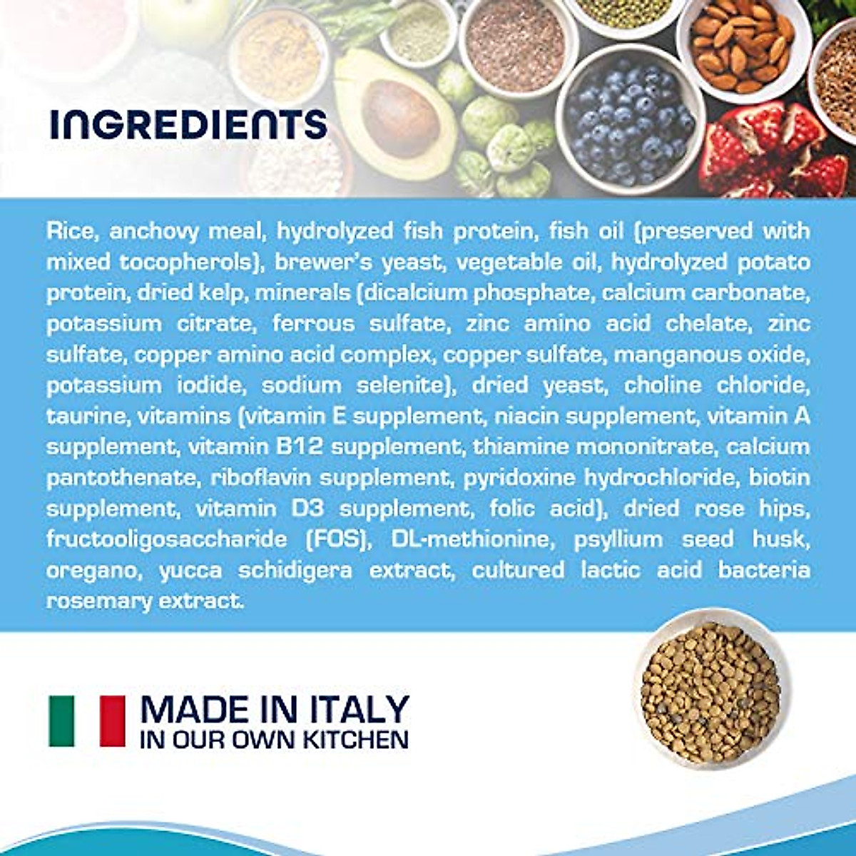 Forza10 Active Intestinal Support Diet Dry Cat Food for Adult Cats, Cat Food Dry for Upset Stomach, Diarrhea and Intestinal Disorders, Wild Caught Anchovy Flavor, 4 Pound Bag