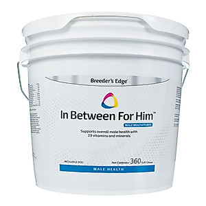 Revival Animal Health Breeder's Edge in Between for Him, Male Multivitamin for Med/Lg Dog- 360 ct