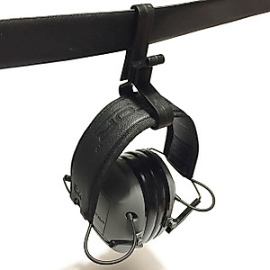 MakerShot Black Hearing Protection Belt Clip