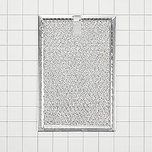 Whirlpool 4358853 Hood and Over-the-Range Microwave Grease Filter-Silver, 1 Count (Pack of 1)