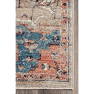 nuLOOM Astra Persian Vintage Area Rug, 10' x 14', Beige