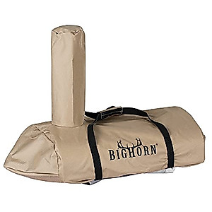 BIG HORN Pizza Oven Cover, Grill Cover Patio Pellet Pizza Oven Cover Waterproof Heavy Duty Weather Resistant PVC Oxford Fabric Cover, Brown