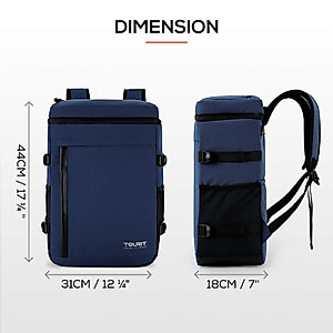 TOURIT Cooler Backpack 32 Cans Large Capacity Insulated Backpack Cooler Bag for Men Women to Picnic, Hiking, Camping, Fishing, Cycling