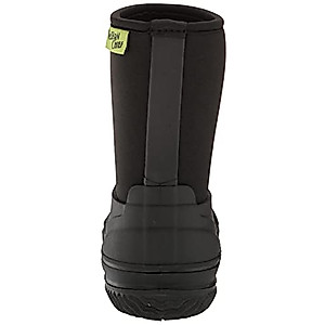 Western Chief Kids Freestyle Neoprene Rain Boot, Black, 2