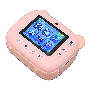 Kids Camera, 2.4inch 24MP Dual Cameras Auto 1080P FHD Digital Video Camera for Toddlers, Camera Gift for Your Baby Boys Girls, Maximum Support 64G (Pink)