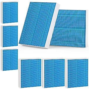 8 Pack 6000S Humidifier Replacement Wick Filter: Compatible with LEVOIT Superior 6000S Smart Evaporative Humidifier - Effectively Capture Large Particles and Minerals