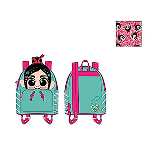 Loungefly Disney Wreck-It Ralph Vanellope Cosplay Womens Double Strap Shoulder Bag Purse
