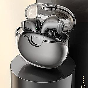 Wireless earbuds Ear buds wireless bluetooth earbuds,Bluetooth earbuds with Microphone ,Headphones for women,Stylish and compact,Sport Earbud for iPhone and Android Black wireless headphones for tv